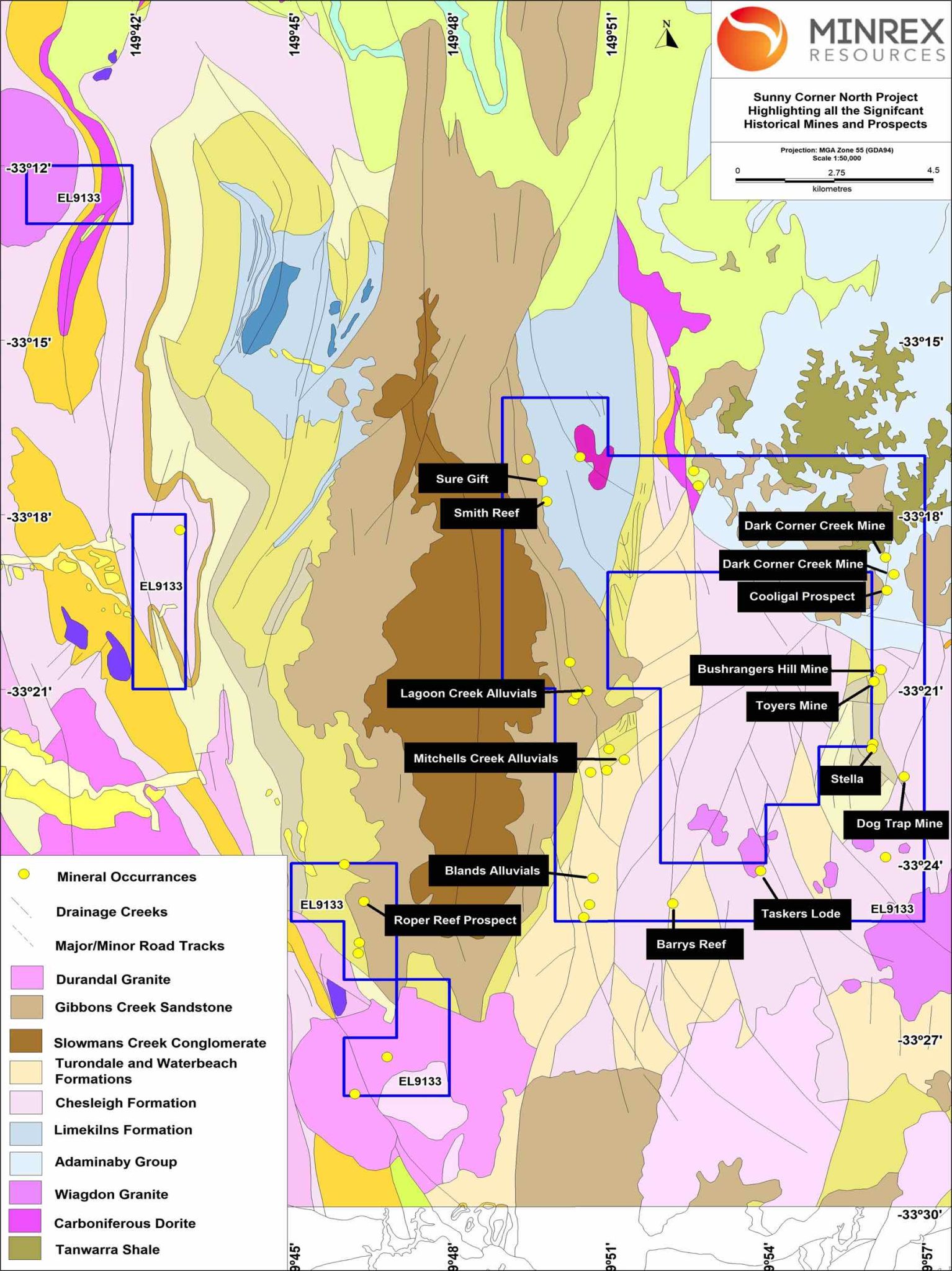 Sunny Corner | Minrex Resources